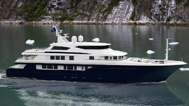 Part built Ice Class 170 superyacht for sale at Ocean Independence